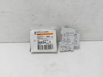 MERLIN GERIN 26924 CONTACT AUXILIAIRE ON-OFF AUXILIARY SWITCH | eBay