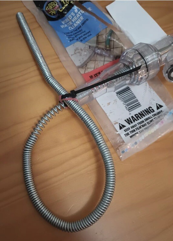 Turbo Tank Cleaner Home Hot And Water Heater Sediment Remover Flusher ...