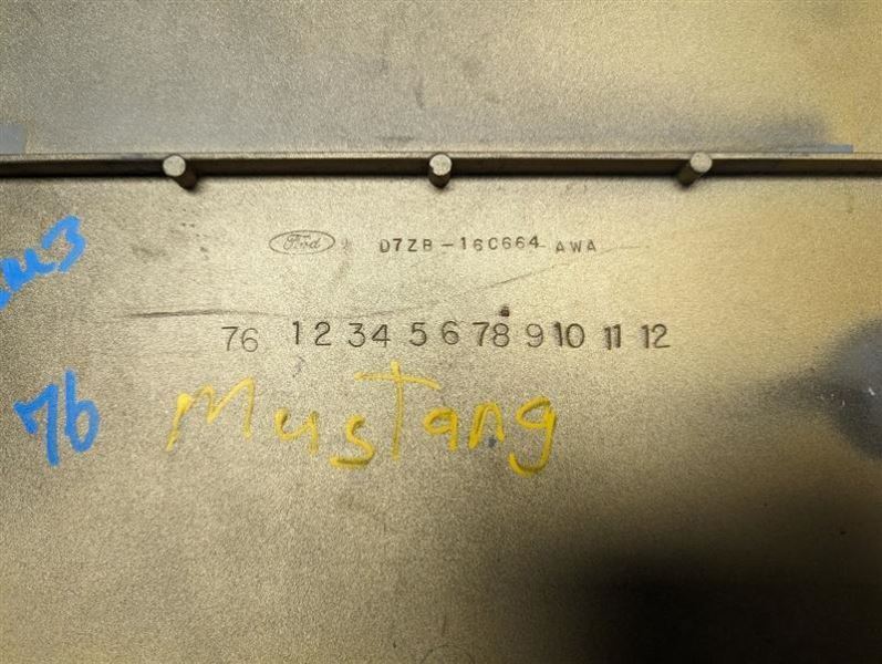 Hood With Scoop Fits 75-78 MUSTANG 1588769 | eBay