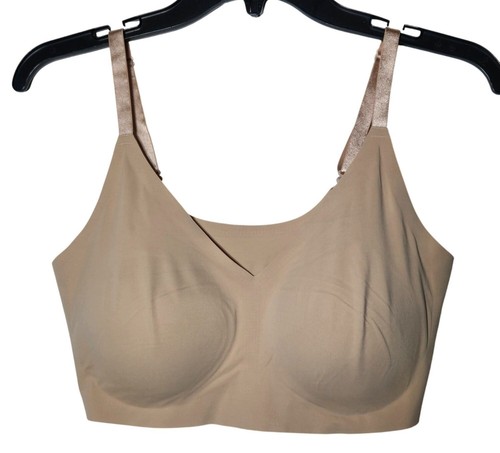 True & Co Womens Beige True Body Convertible Strap Bra Size Large ...