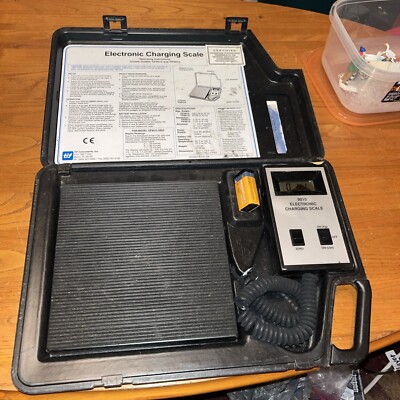 TIF Instruments 9010 Electronic Refrigerant Charging Scale in Case ...