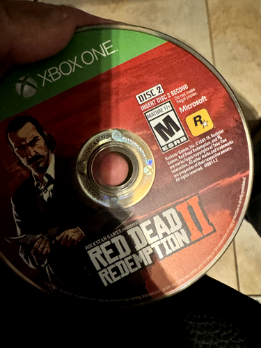XBOX ONE RED DEAD REDEMPTION II 2 GAME DISC READ DESCRIPTION | eBay
