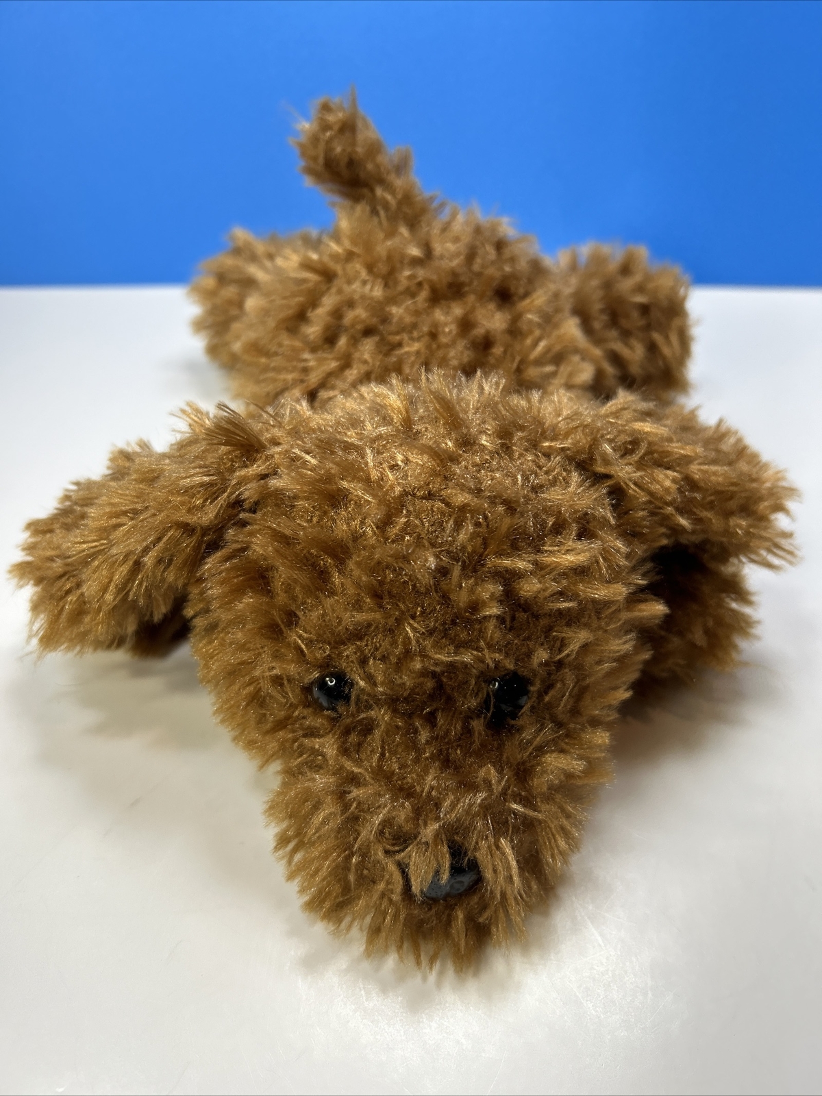 Spark Create Imagine Puppy Dog Plush 12" Brown Fluffy Labradoodle ...