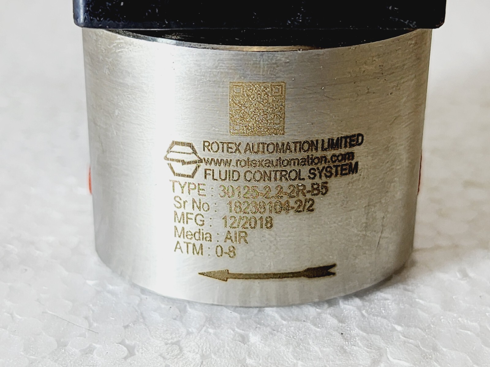 ROTEX 3/2 DIRECT ACTING SOLENOID VALVE 30125-2.2-2R-B5 + I-110-120V ...