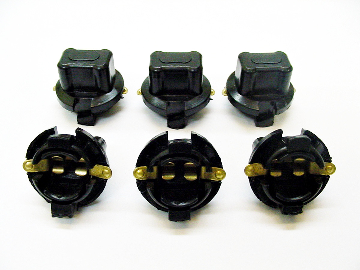 6 Instrument Panel 5/8" Twist In Sockets Cluster Light Bulb Dashboard ...