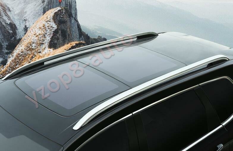 For Ford Edge 2015-2021 Silver Aluminum Top Roof Rack Luggage Carrier ...