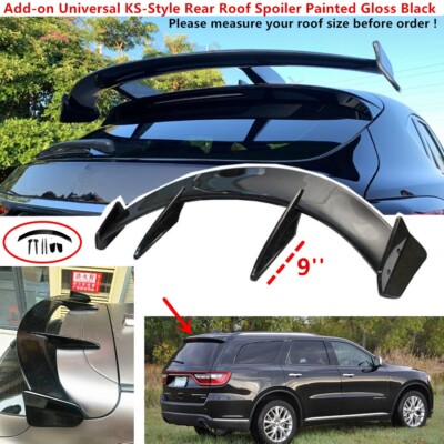 FITS 2015-2024 DODGE DURANGO REAR ROOF AIRPLANE SPOILER WING 51.4 ...