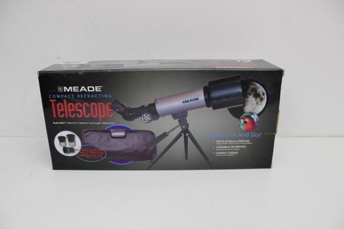 Meade Compact Refracting Telescope Model 60 AZ-T 60mm | eBay