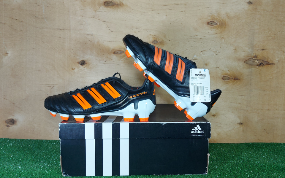 Adidas Predator Adipower FG V23524 Black boots Cleats mens Football ...
