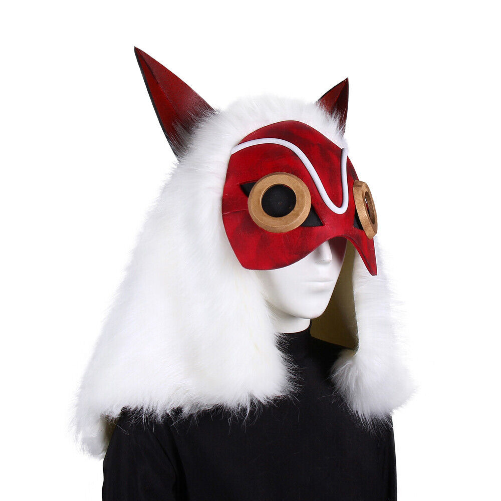 Prinses Mononoke Half Masker Princess Mononoke Mask