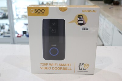 Q-SEE Doorbell Security Camera 720P Resolution WiFi 2 Way Talk QDB03 ...
