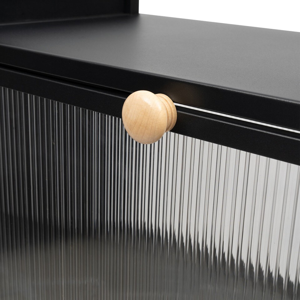 5-Tier Microwave Rack Bread Storage Kitchen Organizer Shelf W ...