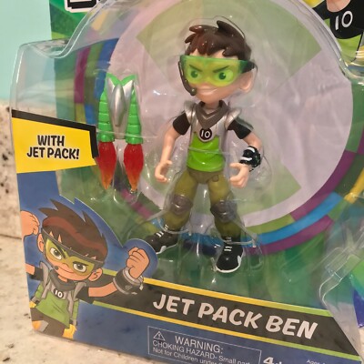 `JET PACK BEN 5.5" ACTION FIGURE Ben 10 *NEW IN HAND* Cartoon Network ...