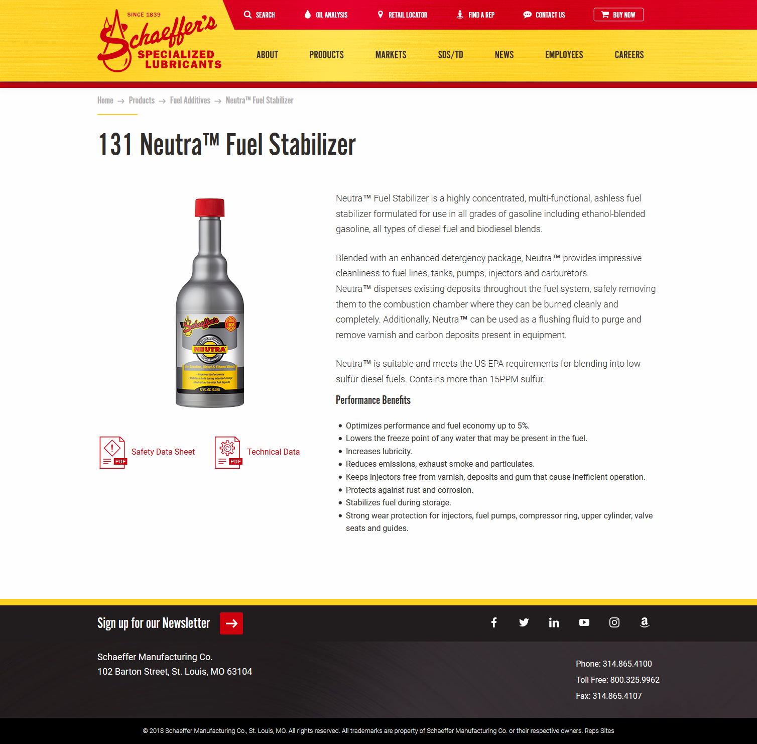 Schaeffer #131 Neutra Fuel Stabilizer GAS & DIESEL 12 OZ BOTTLE | eBay