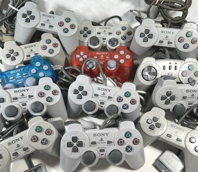 Official Sony PlayStation 1 PS1 Controllers OEM Original *TESTED* - You ...