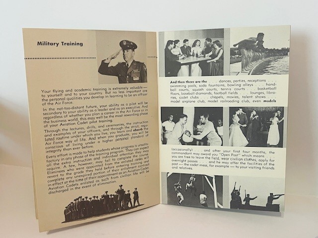 WW2 Recruiting Journal Pamphlet Home Front WWII Aviation Cadet Air ...