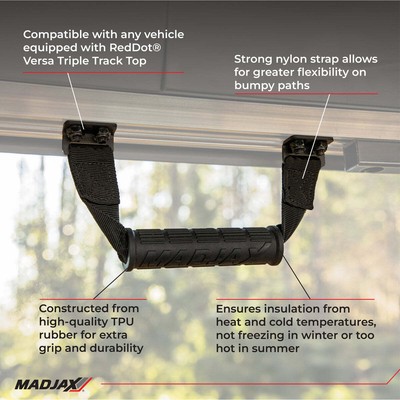 MadJax XSeries Storm Soft Style Grab Handle for 84 inch triple track ...