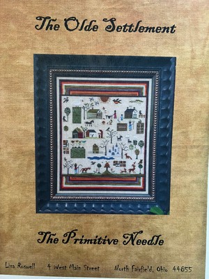 The Primitive Needle Cross Stitch Chart-The Olde Settlement | eBay