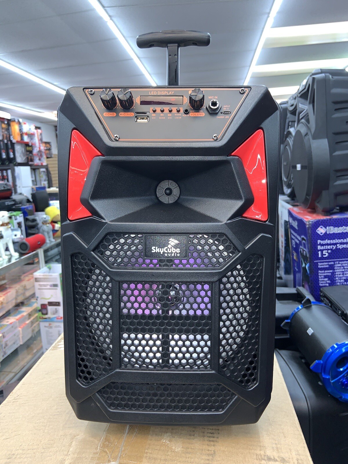 bluetooth speaker portable SkyCube 5000w P.M.P.O Rechargeable ...