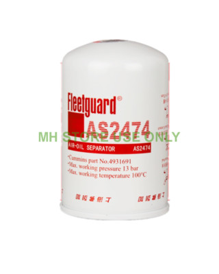 Air Oil Separator AS2474 fleetguard | eBay