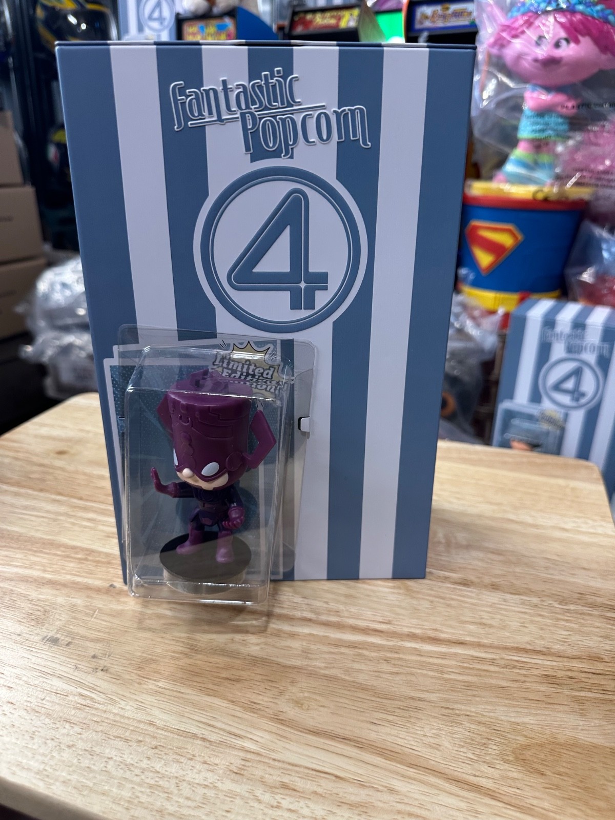 Fantastic Four Popcorn Bucket Tin Galactus Topper Brand New AMC | eBay