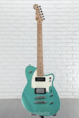 Reverend Chris Freeman Signature Electric Guitar - Turquoise Sparkle | eBay