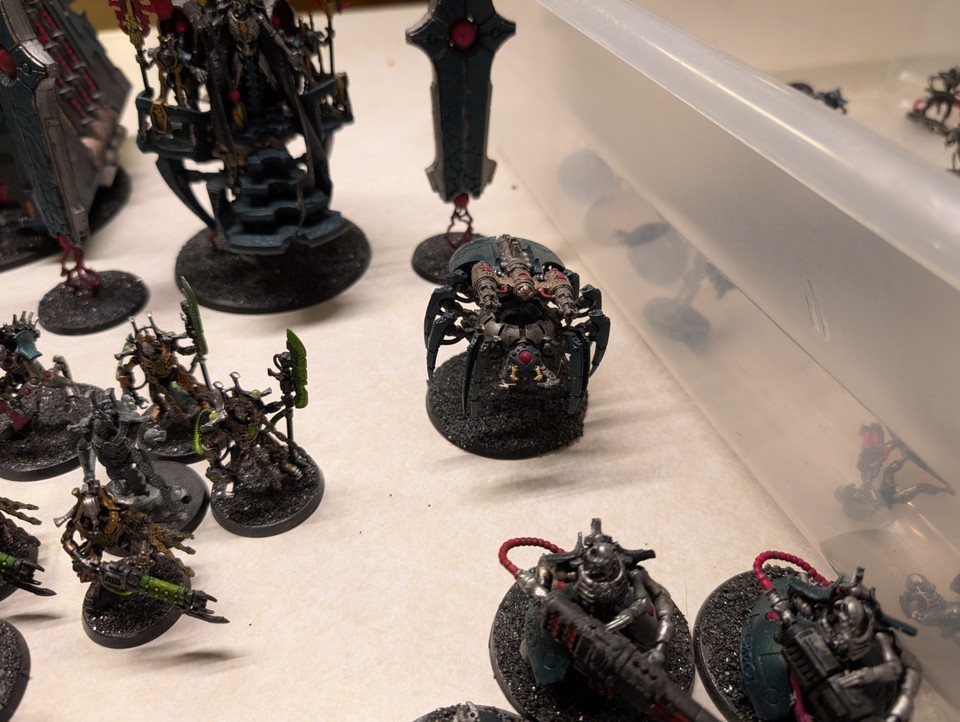 Necron Army 40k Games workshop Lot Read Description | eBay