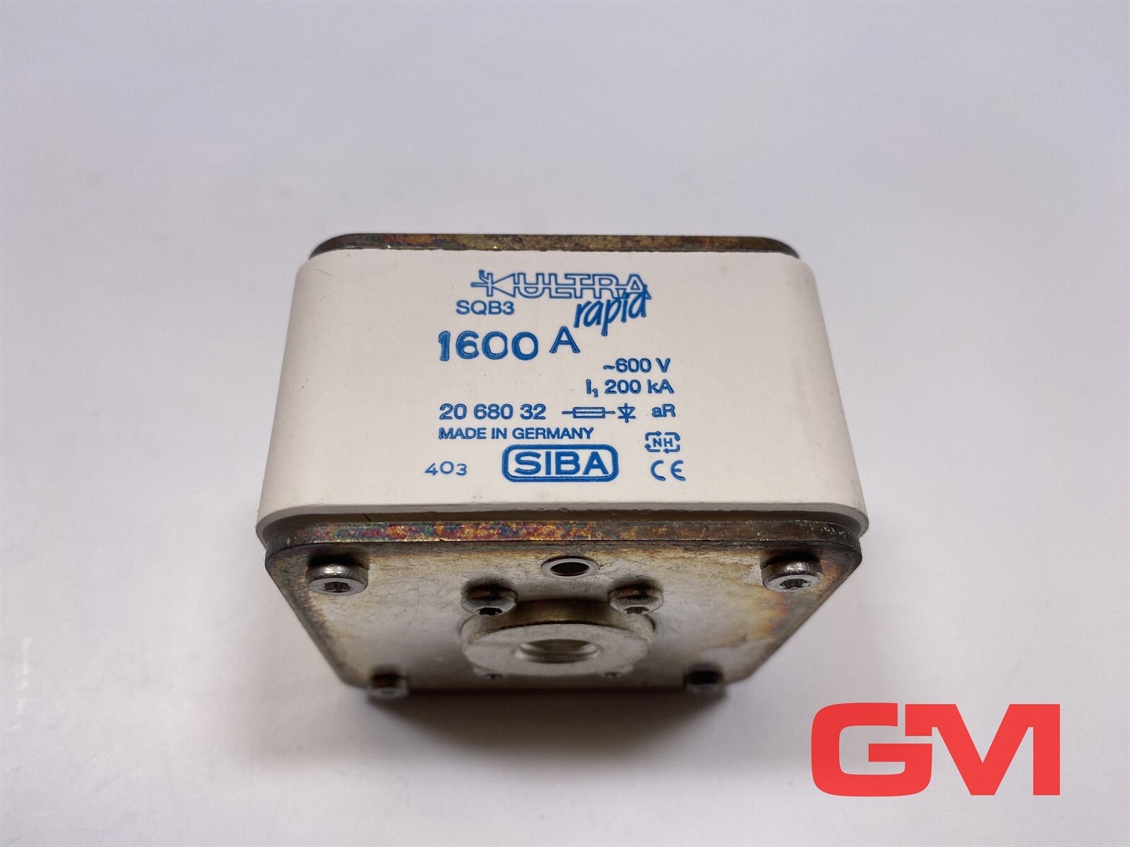 VE 3x Siba Sicherungseinsätze SQB3 fuse-links 1600A AC 600V 2068032. ...