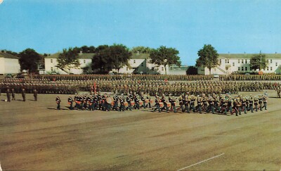 Marine Corps Boot Camp and Band on Parade Postcard N28 | eBay