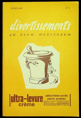 Divertissements ad usum medicorum Mars 1964 n°3 | eBay