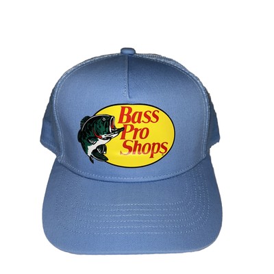NEW Bass Pro Shops Hat Cap Mesh Trucker Fishing Hunting Outdoor Light ...