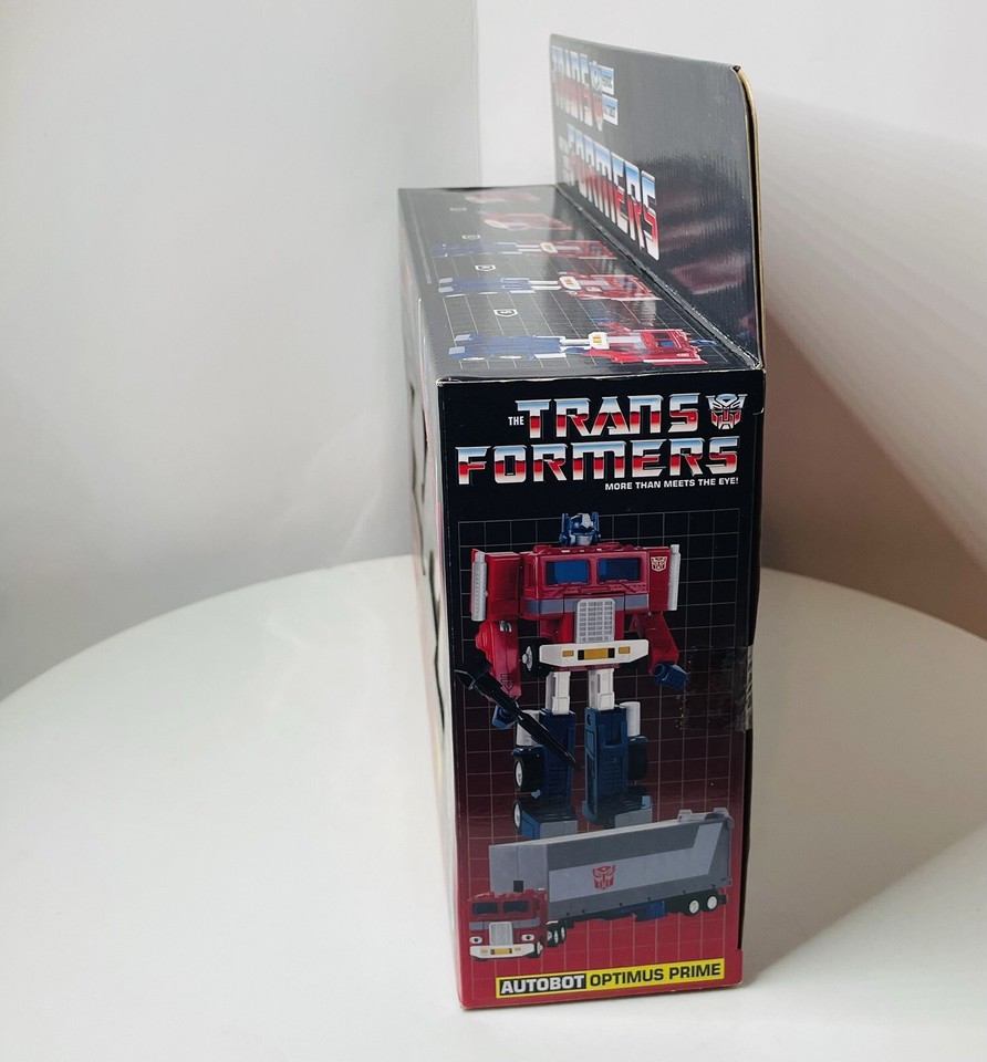 Transformers G1 Retro Reissue OPTIMUS PRIME Action Figure 40th ...
