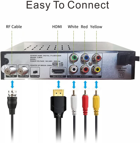 HDTV DIGITAL TV CONVERTER BOX DVR Live Recorder PVR Tuner HDMI 1080p ...