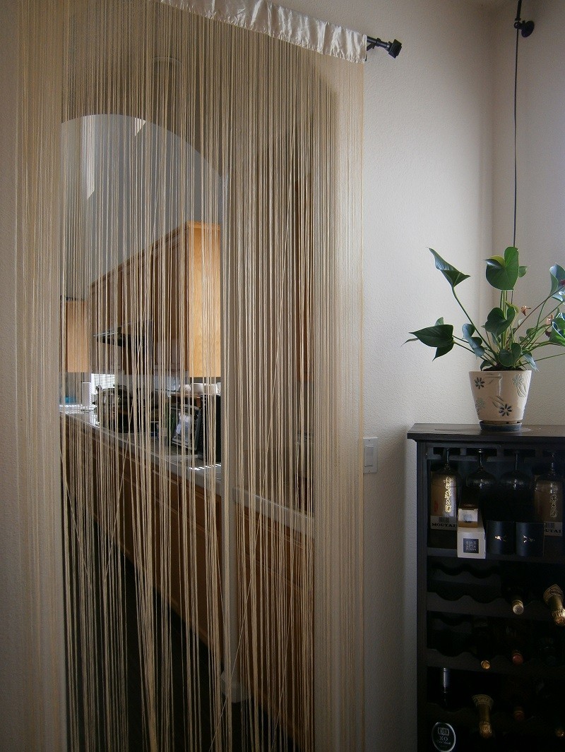 40x110" String Curtain Fringe for window, wall decor, door divider room ...