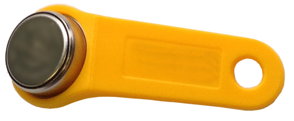 Yellow Keytabs iButtons for iButton Exaktime Job Site Time Clock | eBay