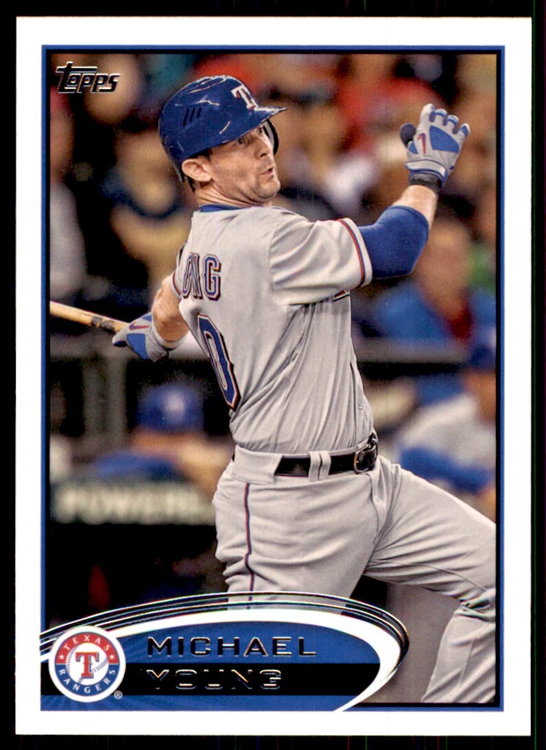 2012 Topps Michael Young Baseball Cards #55 | eBay