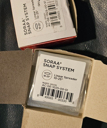 Box 10) LED-SORAA 00331 AC-GE-1025-00-S1 Snap System Spreads Beam 10 ...
