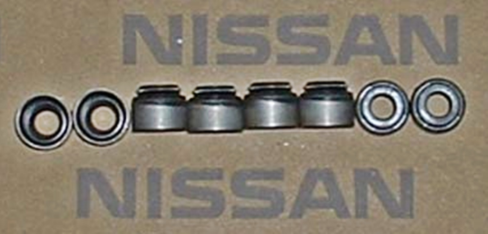 Nissan 13207-84A00 OEM Exhaust Valve Seals for CA18DET SR20DE 6mm Set ...