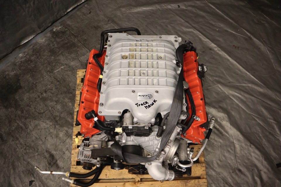 18-21 JEEP GRAND CHEROKEE SRT TRACKHAWK 6.2L OEM SUPERCHARGED ENGINE ...