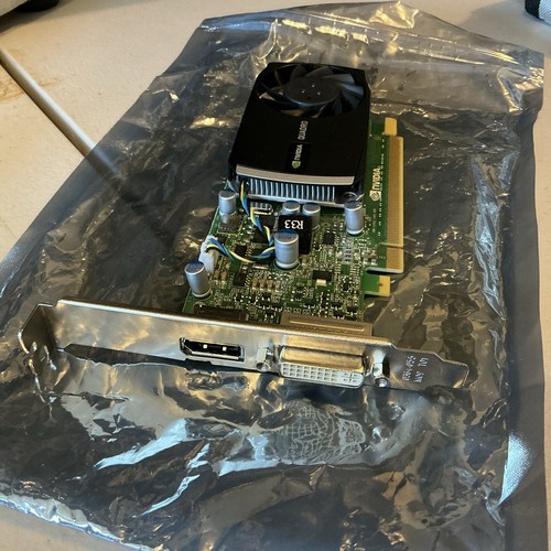 Nvidia Quadro 400 NVA-P1052-000 PCIe LP Graphics Card 512MB DisplayPort ...