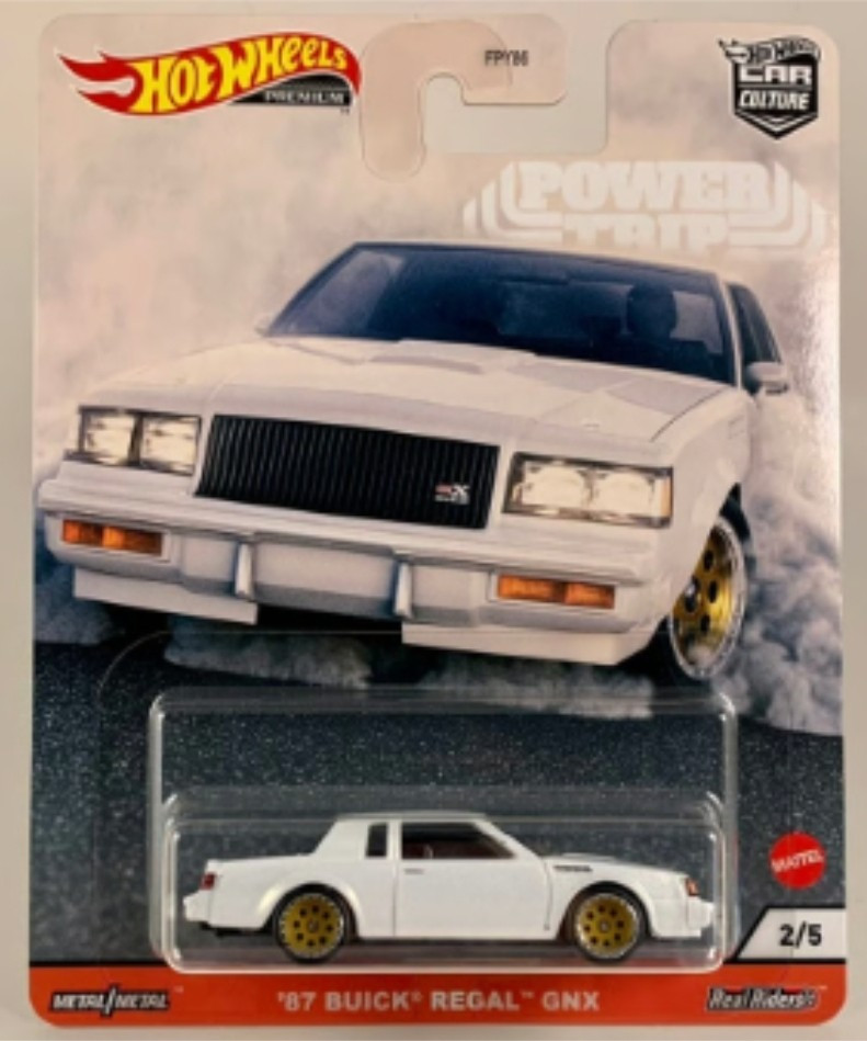 Hot Wheels Buick Regal GNX 1987 - White 887961815801| eBay