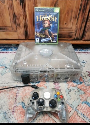 Crystal Xbox With Origina sealed Xbox Game | eBay