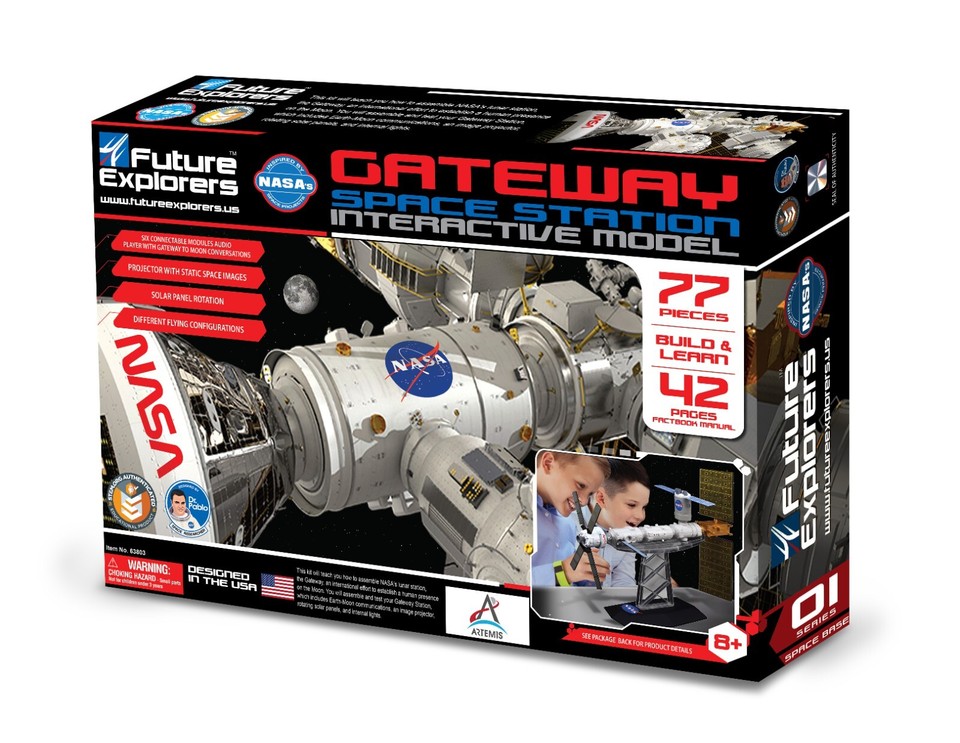NASA Future Explorers - Space Station/Lunar Gateway Interactive Model ...
