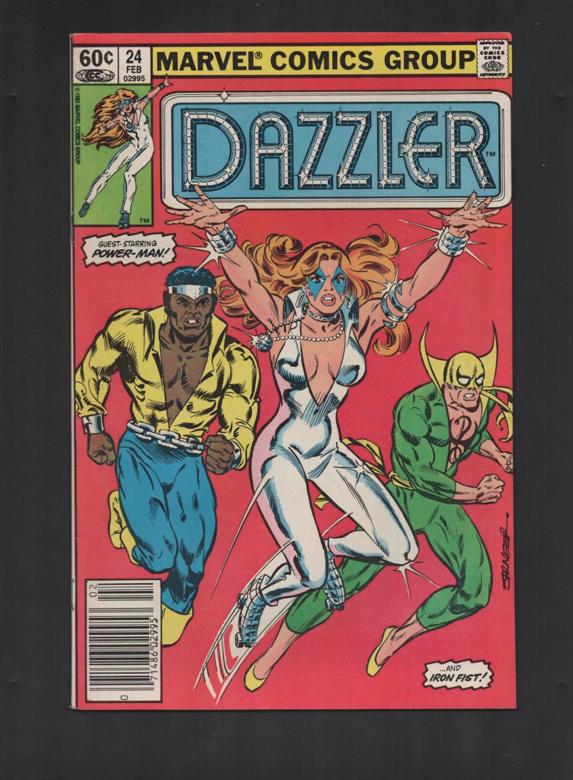Marvel Comics Dazzler February 1983 VOL#1 NO#24 Comic Book Comicbook ...