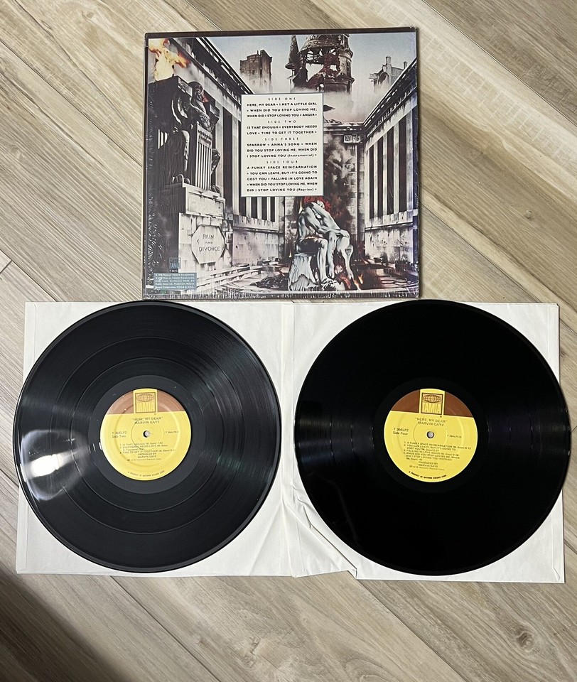 MARVIN GAYE - HERE, MY DEAR - SOUL LP | eBay