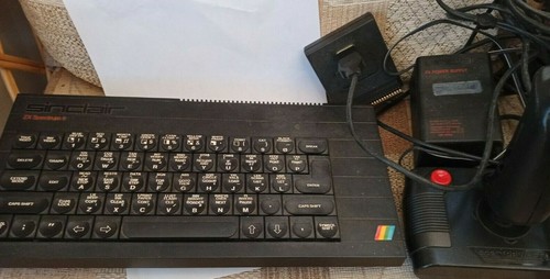 Rare Vintage ZX Spectrum + Sinclair computer games system console 1984 ...