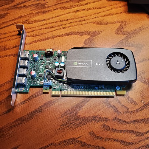 OEM Dell Nvidia Quadro NVS 510 2GB 4x Mini DP Video Graphics Card ...