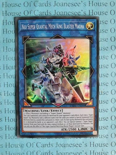 Neo Super Quantal Mech King Blaster Magna DANE-EN046 Super Rare Yu-Gi-Oh Card U | eBay