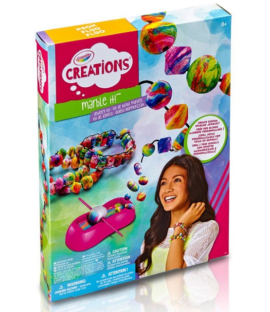 Crayola Creations Marbling It Jewelry Kit Model 22237807 for sale ...