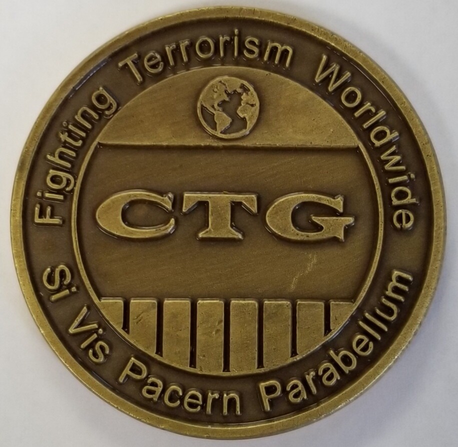 VHTF - CIA CTG CounterTerrorism Training Group Older Challenge Coin | eBay